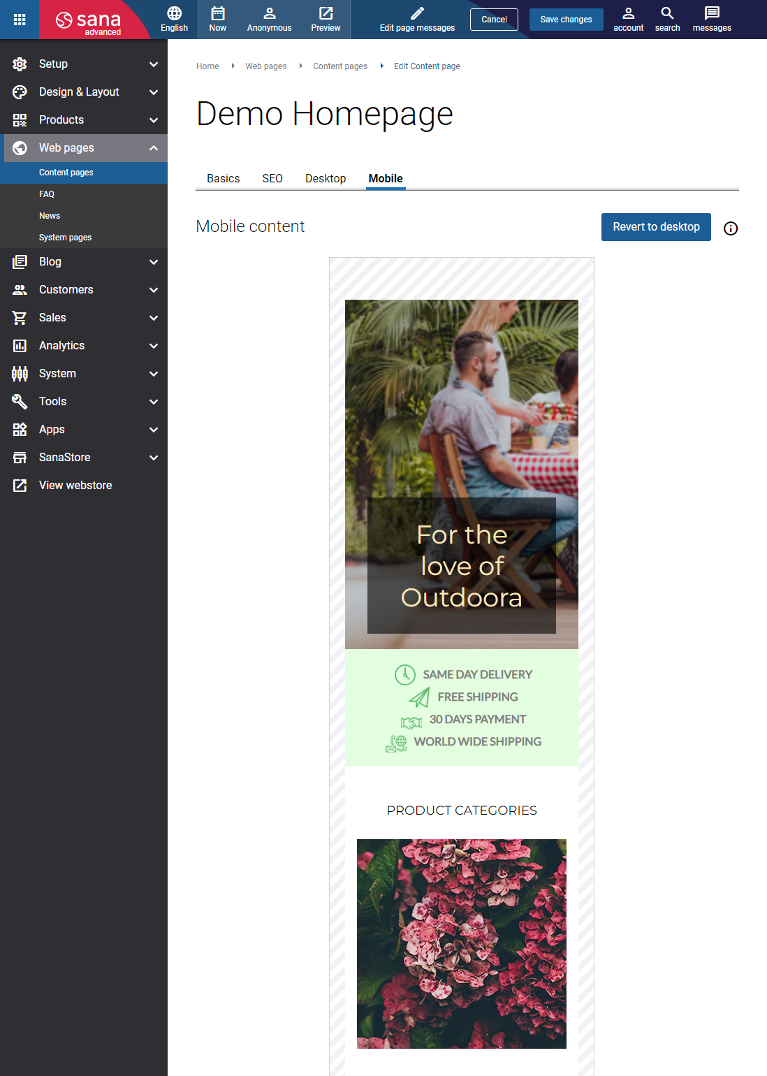 Create a Content Page