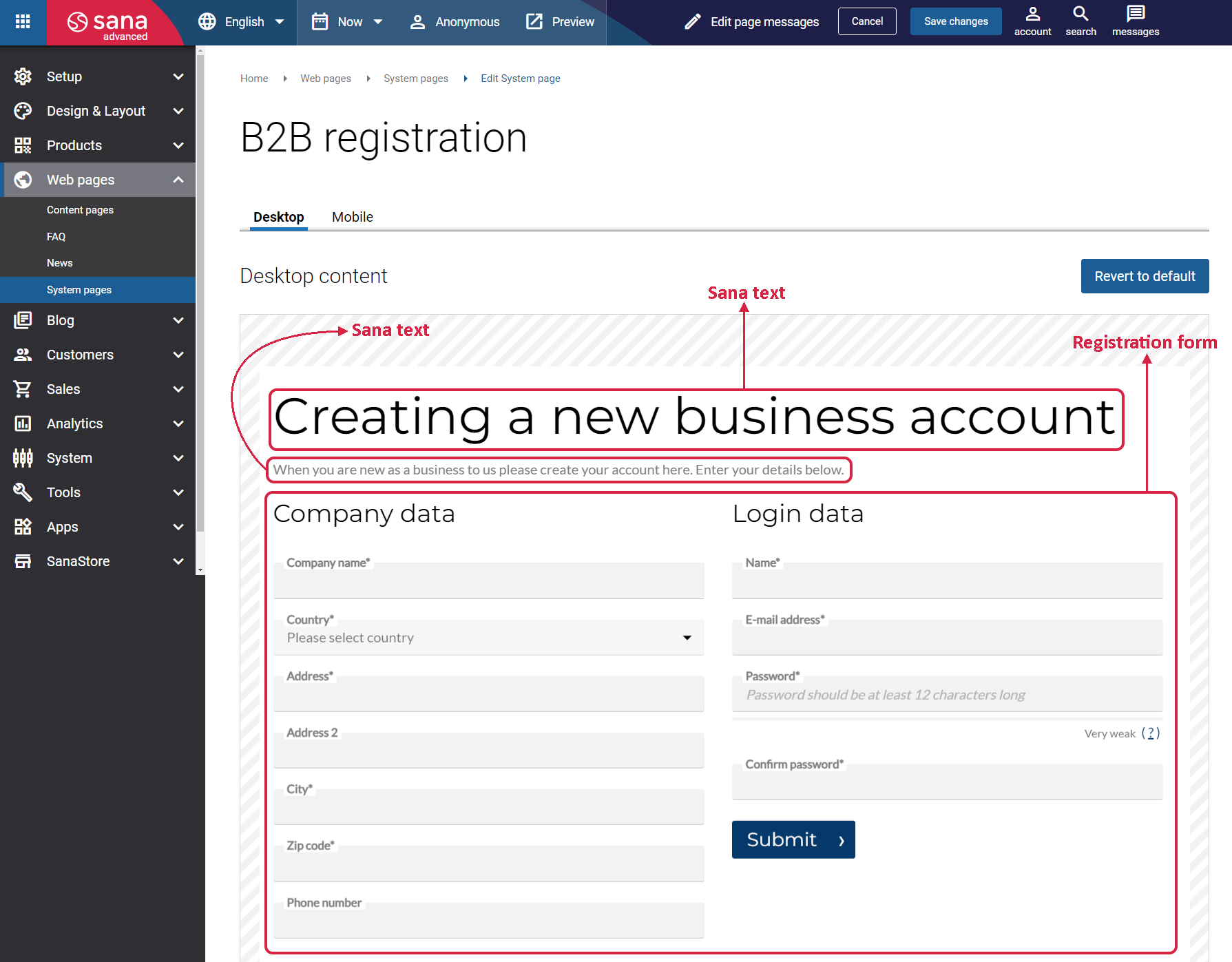 B2b Registration