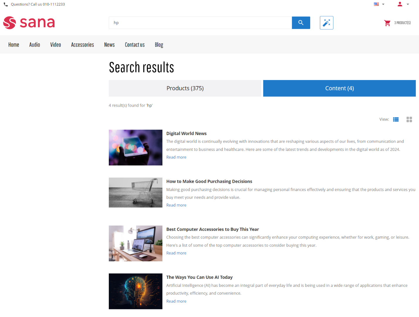 Content Search