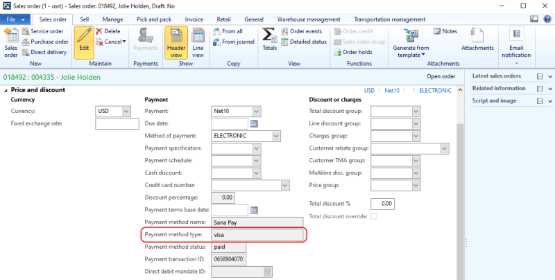 Store Payment Method Type In The Sales Order 5138